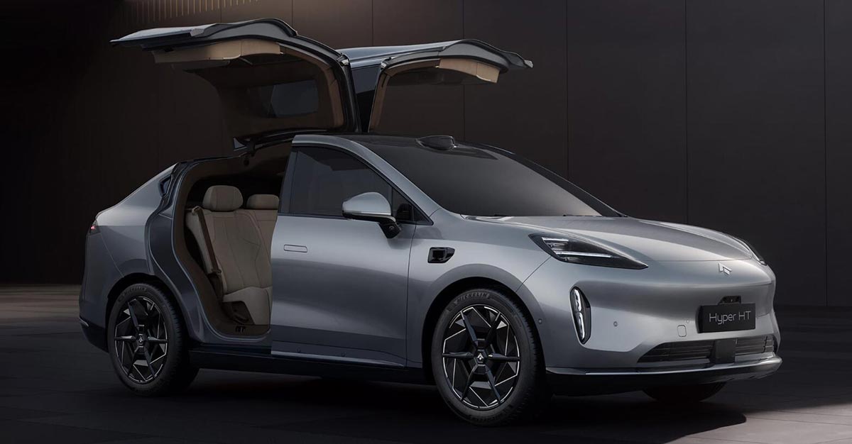 GAC Aion's Hyper brand officially launches Hyper HT SUV with falcon ...