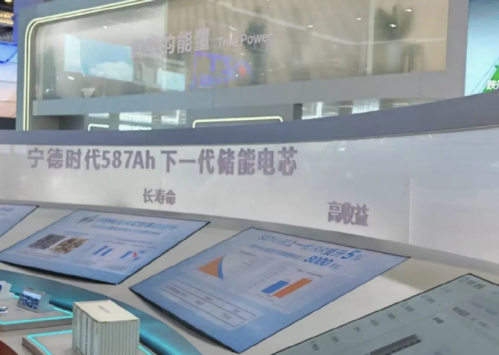 CATL 587Ah battery cell, Tianheng system and TENER Stack large-capacity energy storage system ...